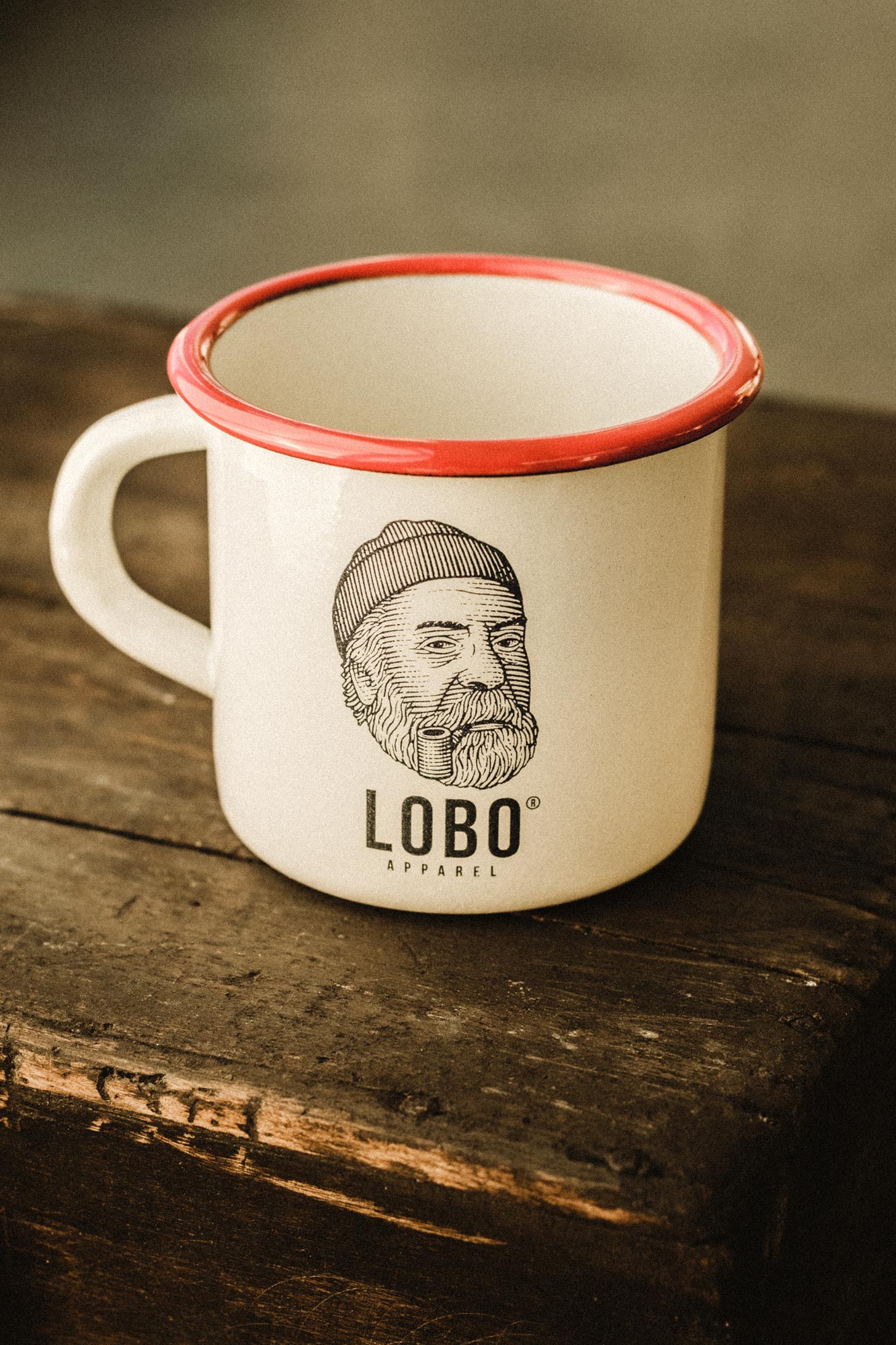 Lobo Enamel Mug - LOBO APPAREL