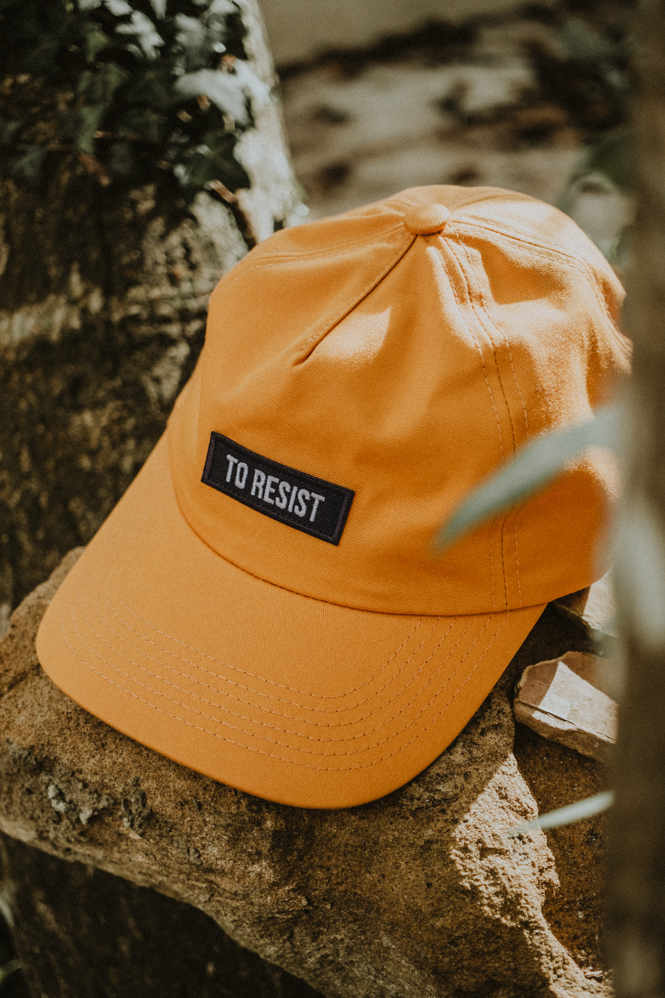 Lobo "To Resist" Yellow Cap - LOBO APPAREL