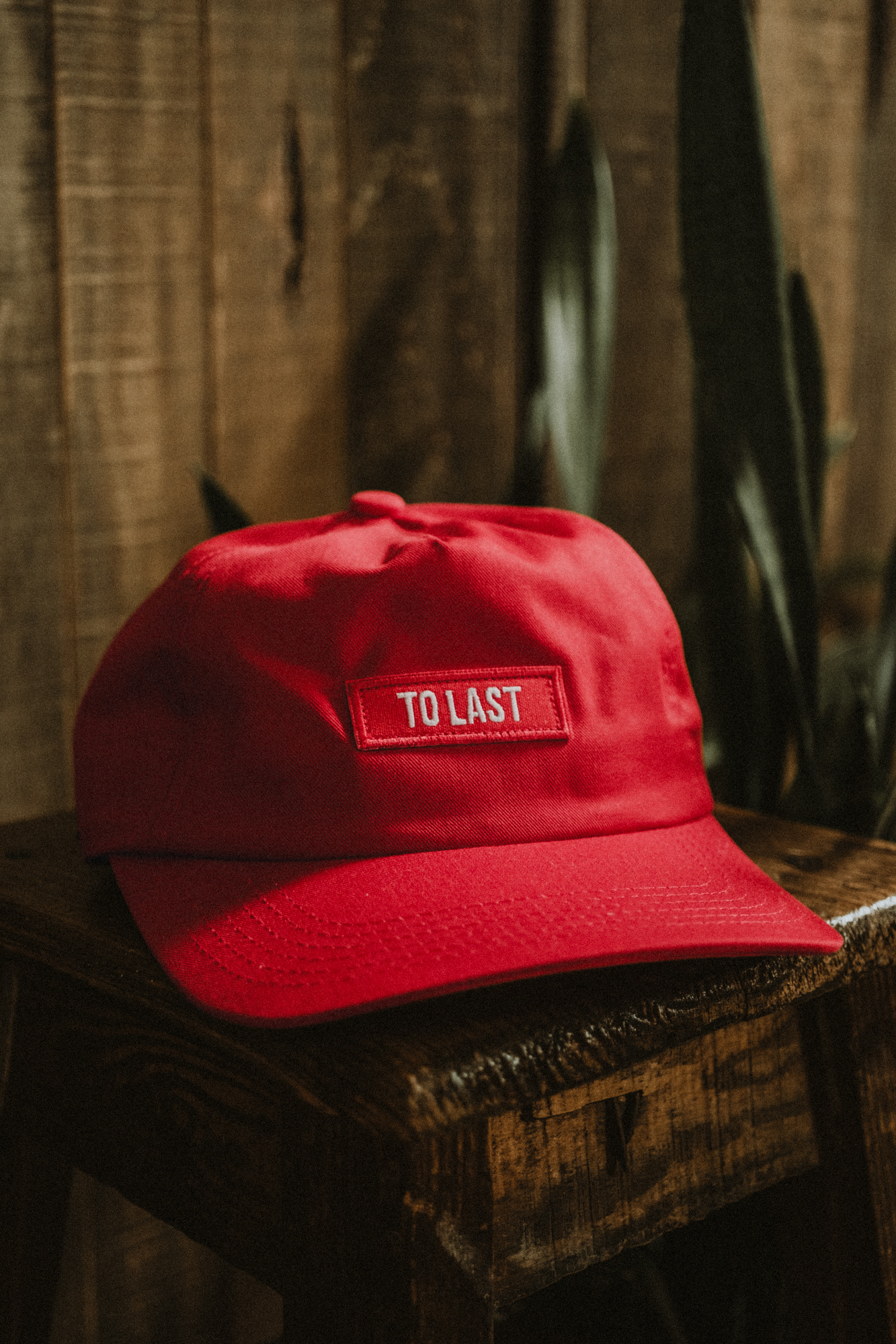 Lobo "To Last" Red Cap - LOBO APPAREL